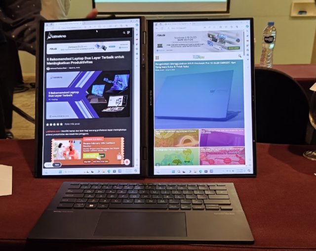 ASUS Zenbook Duo (UX8406), Inovasi Laptop AI dengan Layar Ganda - Techijau